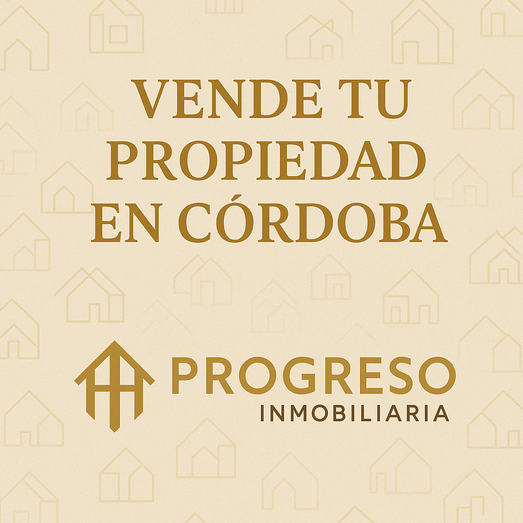 Vende tu Propiedad en Córdoba | Progreso Inmobiliaria